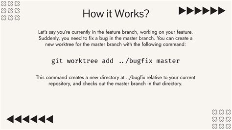 Mastering Git Worktree Enhancing Your Version Control Workflow Ppt