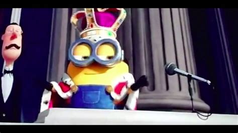 King Bob Speech Minion Movie Youtube