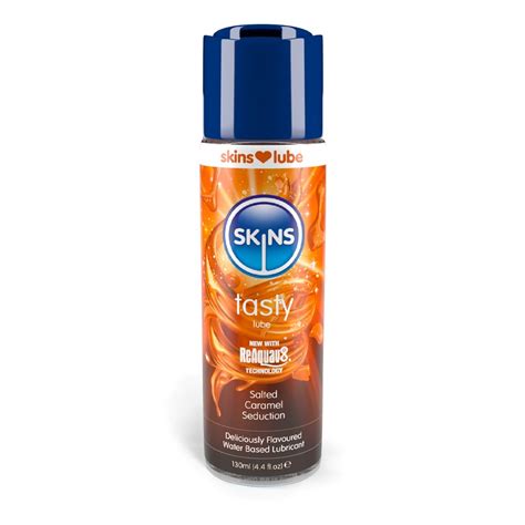 Skins Salted Caramel Water Based Lube 4 4 Fl Oz Shop Male Q™
