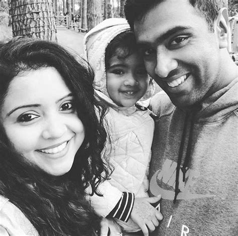 Ashwin Ravi With Wife Preethi And Daughter Ift Tt 1zz3e4d Latest Cricket News