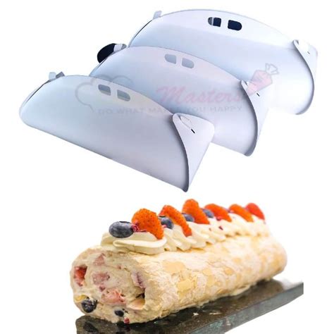 Set 5 Cutii Albe Tavite B09 Pentru Rulada Chec Dobos Calitate