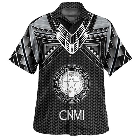 Northern Mariana Islands Custom Personalised Hawaiian Shirt Polynesian