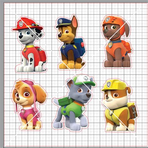 Printable Paw Patrol Characters