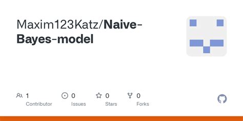 Github Maxim123katz Naive Bayes Model