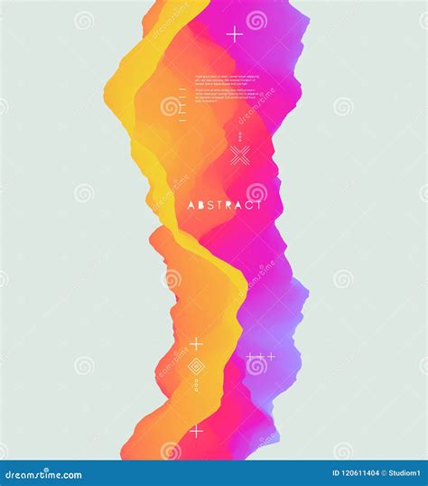 Colorful Abstract Background Dynamic Effect Futuristic Technology