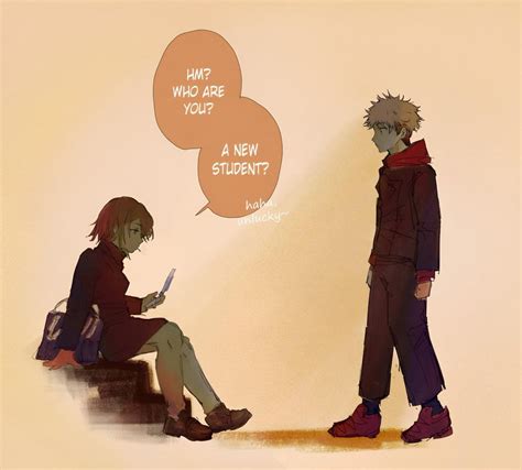 Itadori Yuuji And Ieiri Shoko Jujutsu Kaisen Drawn By Tai Mail Danbooru