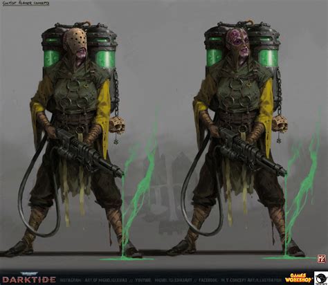 Miguel Iglesias Warhammer 40000darktide The Admonition Cult