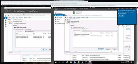 Connection Problems Between Servers Active Directory Server Academy