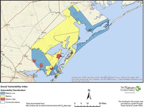 Social Vulnerability Index Sovi For Copano And San Antonio Bays Download Scientific Diagram