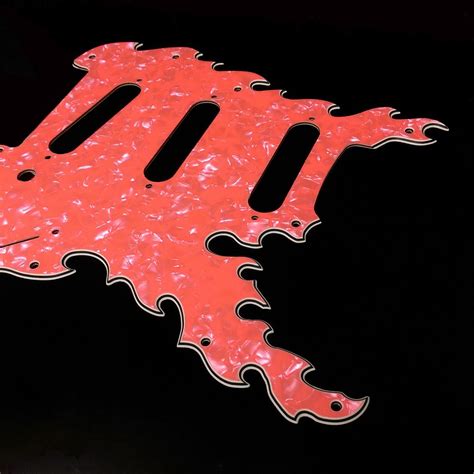 Pink Pearl Flame Pickguard For Stratocaster The Gear Page