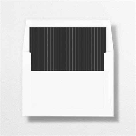 The Knot Classic Border Envelope Liners