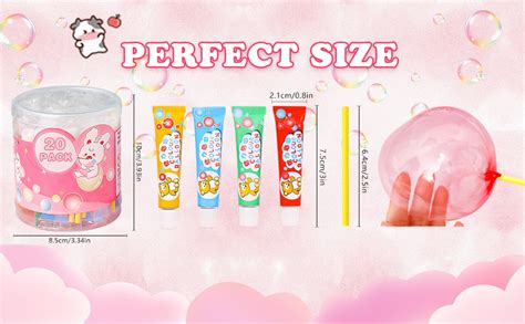 Bolianovi 20pcs Plastic Bubbles Blow Plastic Bubbles Toys Large Bubble Balloons For