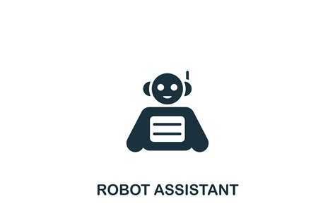 Robot Assistant Icon Graphic By Aimagenarium · Creative Fabrica