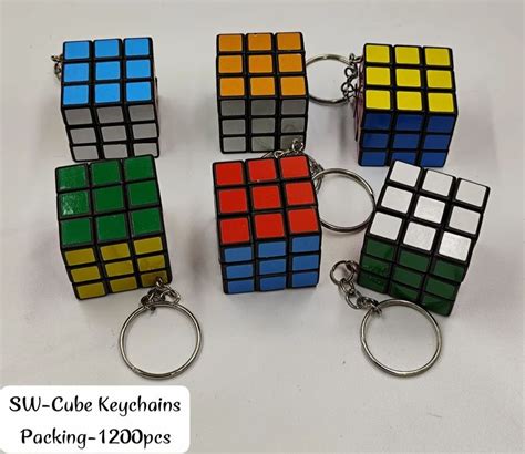 Multicolor Rubic Cube Keychain 3 X 3 X 3 At ₹ 6 Piece In Mumbai Id