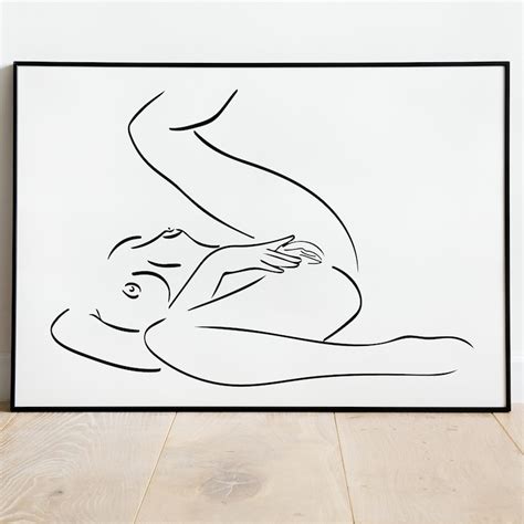Sex Line Art Etsy