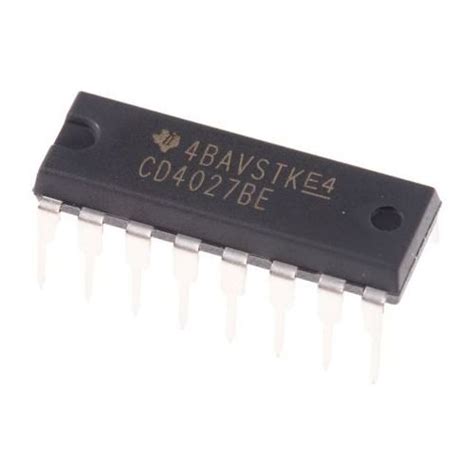 Texas Instruments Cd4027be Flip Flop Ic Through Hole Price From Rs 36 Unit Onwards
