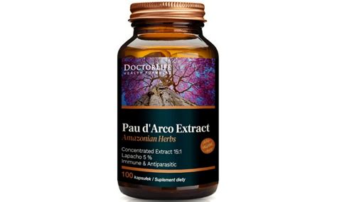 Doctor Life Pau Darco Extract 100kapsułek Cena 95 90zł Sklep