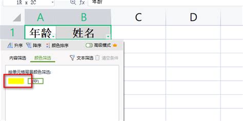 如何用excel表格筛选带有颜色的数据 360新知