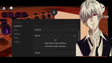 Ro Ghoul Script For Mobile And Pc Auto Farm Select Weapon More Youtube