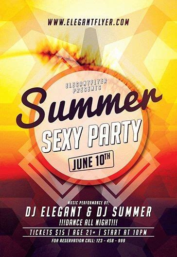 Summer Sexy Party Flyer Psd Template 10018121 By Elegantflyer