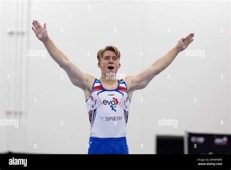 February 23 2024 Gymnast Shane Wiskus During The 2024 Winter Cup Senior Mens Gymnastics