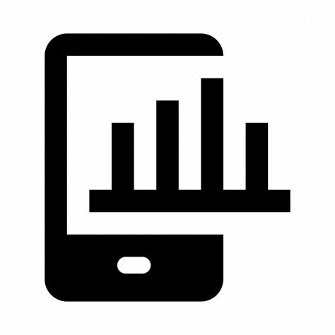 Device Mobile Smartphone Chart Diagram Analytics Data Icon Download On Iconfinder