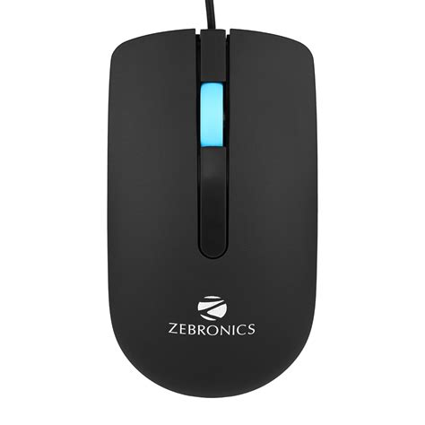 Buy Zebronics Juggle Wired Optical Mouse With 3 Buttons