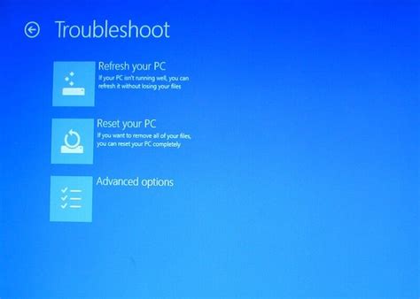 Screenshots The Windows 8 Reset Your Pc Feature Techrepublic