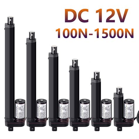 12v Linear Motor Linear Actuator Self Locking Linear Actuator Dc 12v Linear Drive Electric Motor