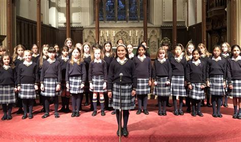 Girls Perform At St John The Evangelist Church Burgess Hill Girls