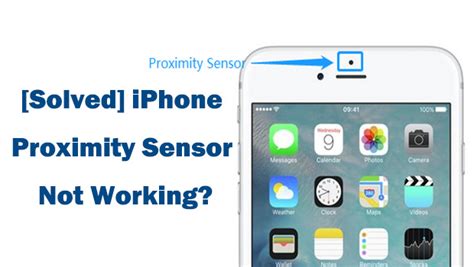 Solved Iphone Proximity Sensor Not Working