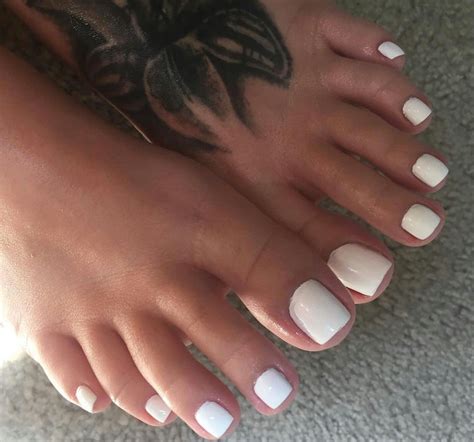 White Toenail Polish Ideas At Arlene Ramirez Blog