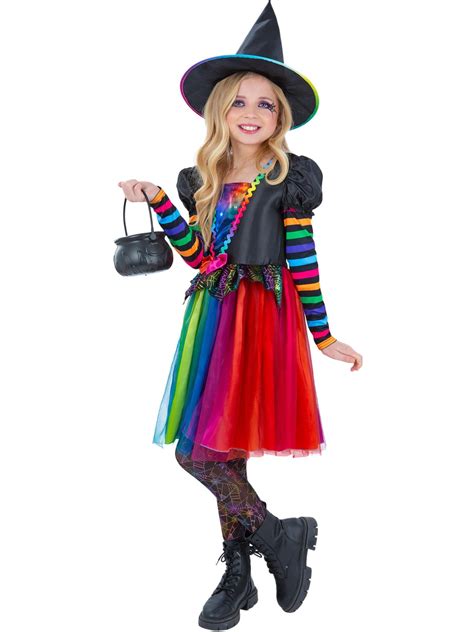 Rainbow Witch Costume Smiffys