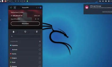 vpn gui segura para kali linux muylinux
