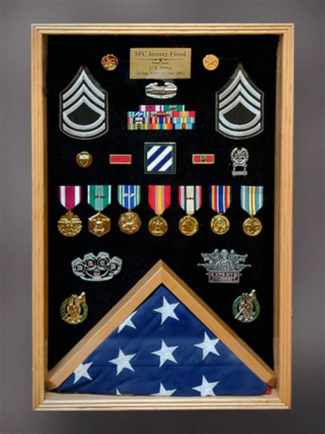 Military Shadow Boxes For Retirements