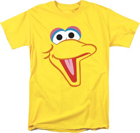 Big Bird Face Sesame Street T Shirt