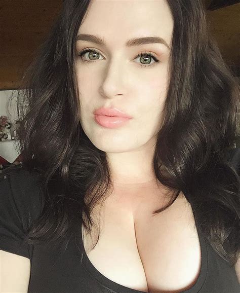 Skirt Cleavage Selfie