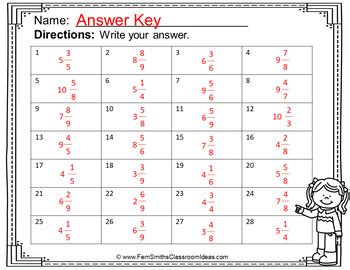 Add And Subtract Mixed Numbers Bundle By Fern Smith S Classroom Ideas