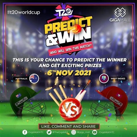 Predict And Win Social Media Design Graphics World Cup Match Social