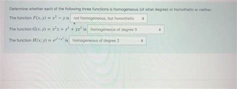 solved determine whether each of the following three