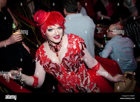 Burlesque Dancers At London Burlesque Festival In Madame Jo Jos Which