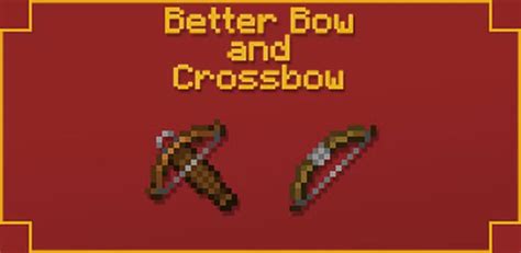 Better Bow And Crossbow Java Edition Minecraft Texture Pack