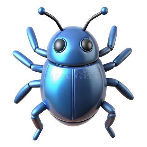 Cyber Bug 3d Illustration Representing Digital Threats And System Vulnerabilities In