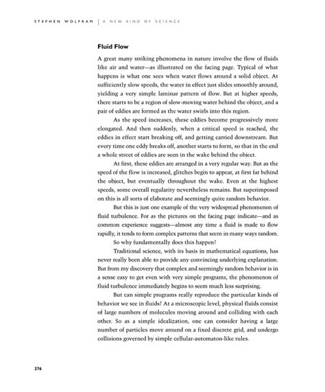 Fluid Flow A New Kind Of Science Online By Stephen Wolfram Page