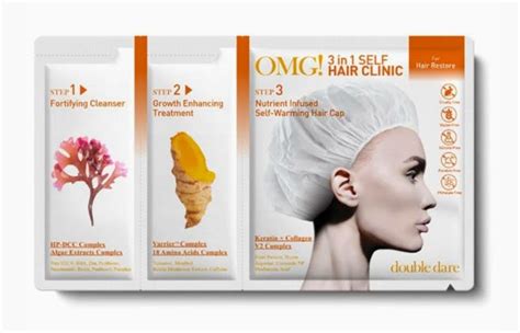 Omg Double Dare Omg 3in1 Self Hair Clinic Hair Restore 1 Pcs £6 79