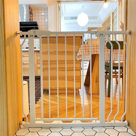 Balancefrom Easy Walk Thru Safety Gate For Doorways And Stairways With