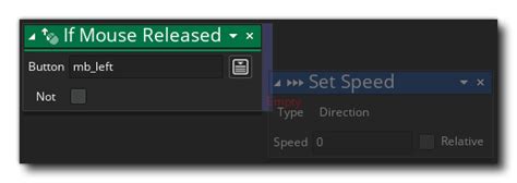 if mouse released