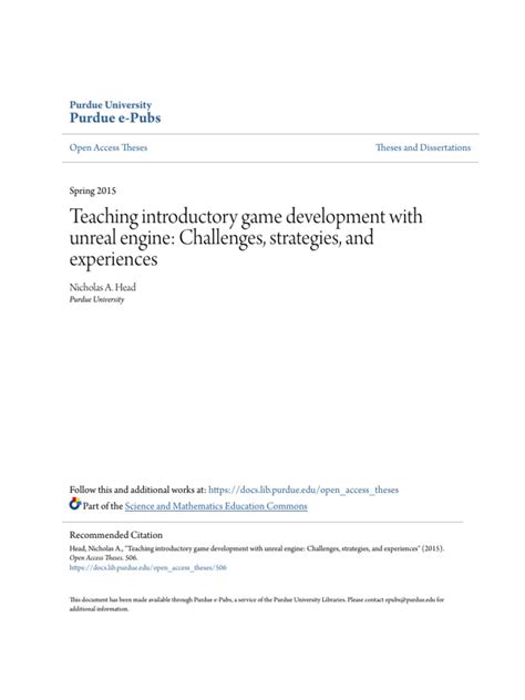 game development with unreal engine pdf thesis 3 d computer graphics
