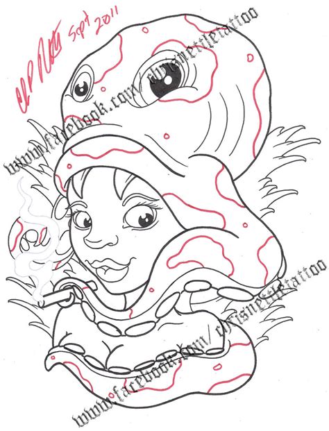 Octogirl Flash By Chrisnettletattoo On Deviantart