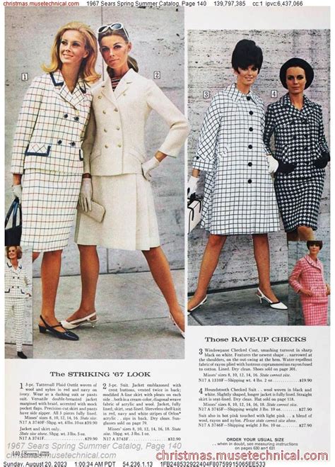 1967 Sears Spring Summer Catalog Page 140 Catalogs And Wishbooks